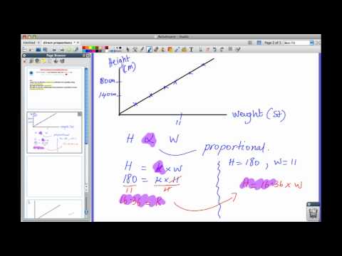 direct proportions - direct proportion examples