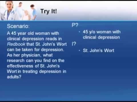 PICO(T) Tutorial for the Mastering Medical Information Course.