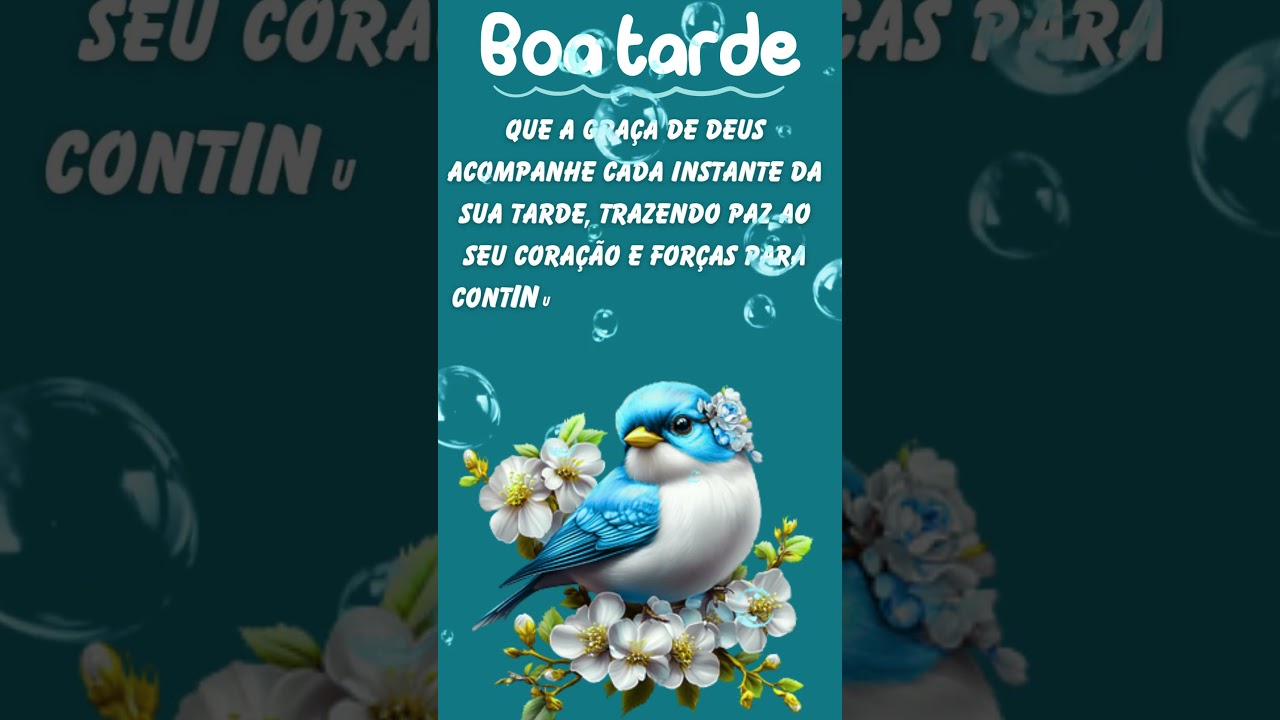 Mensagem de Boa Tarde! Fique com Deus! @boatarde #mensagemdeboatarde