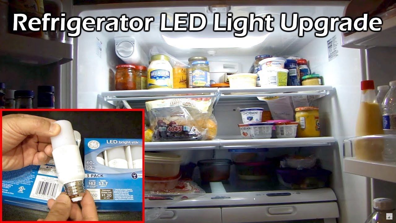SUPER BRIGHT WHITE Refrigerator LED Light Upgrade