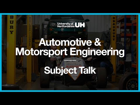 Automotive and Motorsport Engineering - Subject Talk