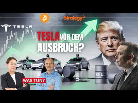 Kriegsende nach 12 Tagen? Friedensrallye voraus! Tesla, Bitcoin, Öl, Gold, Strategy im Check