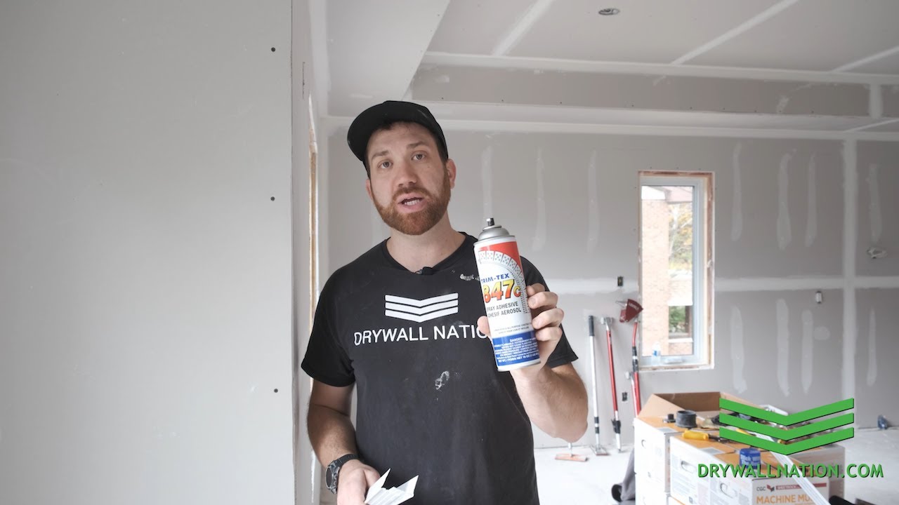 Quick Tip: Trim-Tex 847 Adhesive Spray