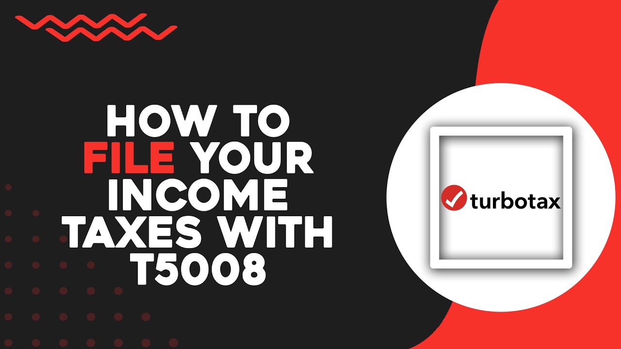 How To File Your Income Taxes with T5008 in TurboTax (Quick Tutorial)