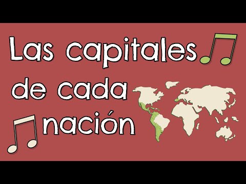 Canción - Las capitales de cada nación (The Capitals song)