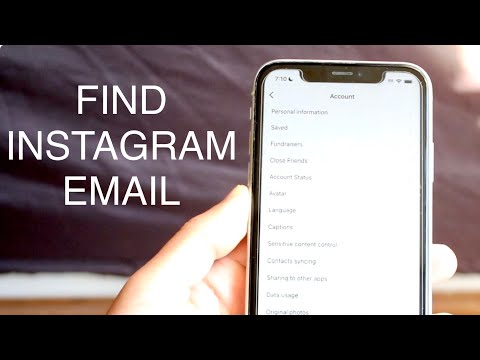 How To Find Instagram Email!