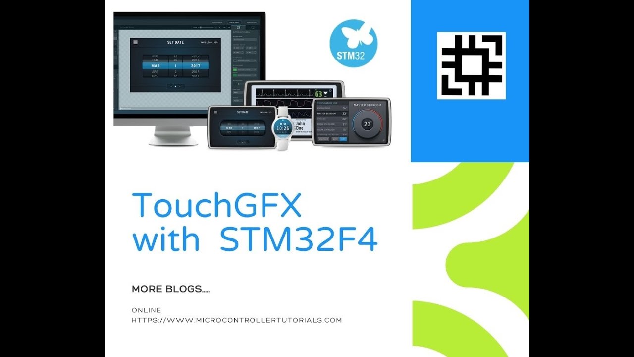 TouchGFX Tutorial with STM32F4 Discovery Board