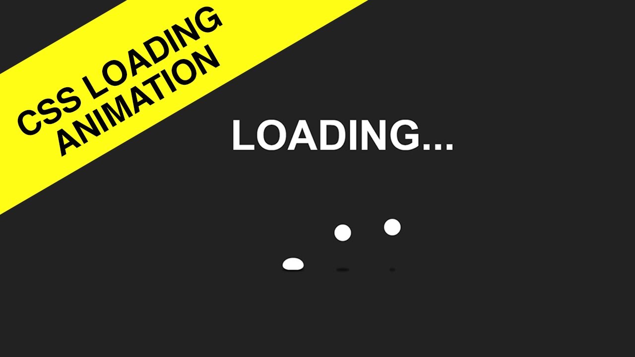 Awesome Bouncing Ball Loading Animation Using Pure CSS | Page Loading Animation