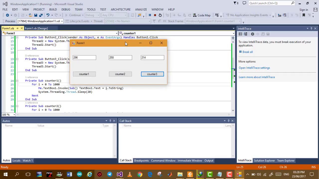 VB.NET - MultiThreading