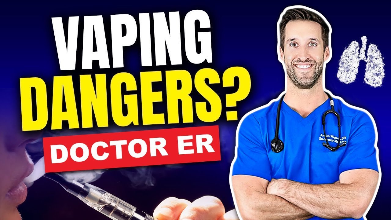Real Doctor Reacts to Dangers of Vaping and E-Cigarettes | Medical Myths With Doctor ER