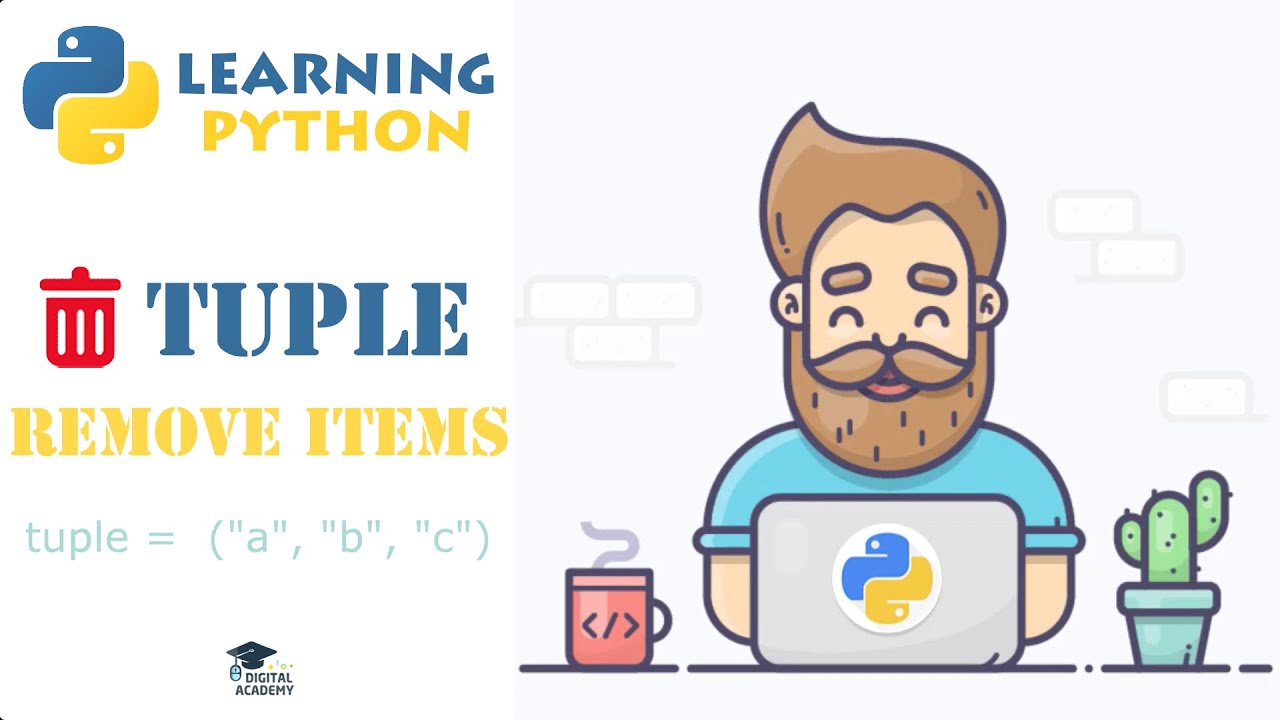 Remove an Item from a Tuple in Python (Convert into List) - Python Tutorial for Beginners