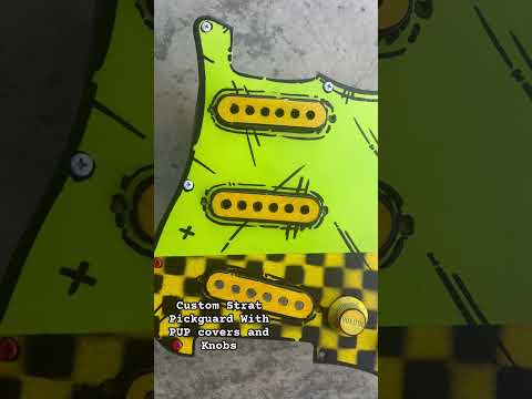 Unbranded Stratocaster 2025 - Custom Relic Cartoon Cel Shade | Reverb