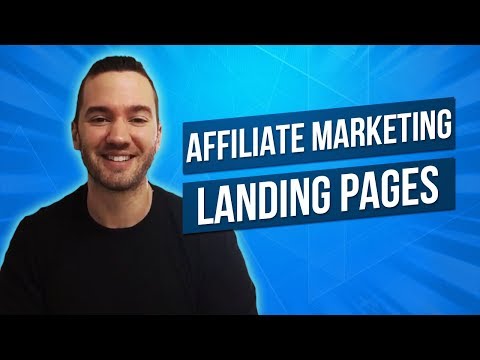 Affiliate Marketing Landing Pages Example 📲 Simple 1 Page