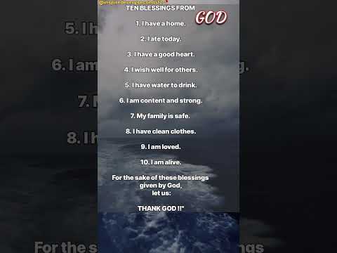 Counting Blessings: A Reminder of God's Gifts #godslove #praisegod #faith #amen #quotes