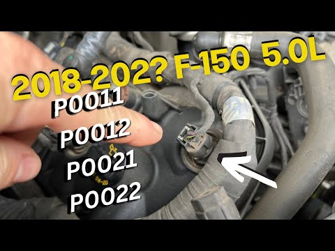 2018 & Newer F150 5.0L A Cause of Codes P0011, P0012, P0021, P0022 Camshaft Over Advanced/Retarded