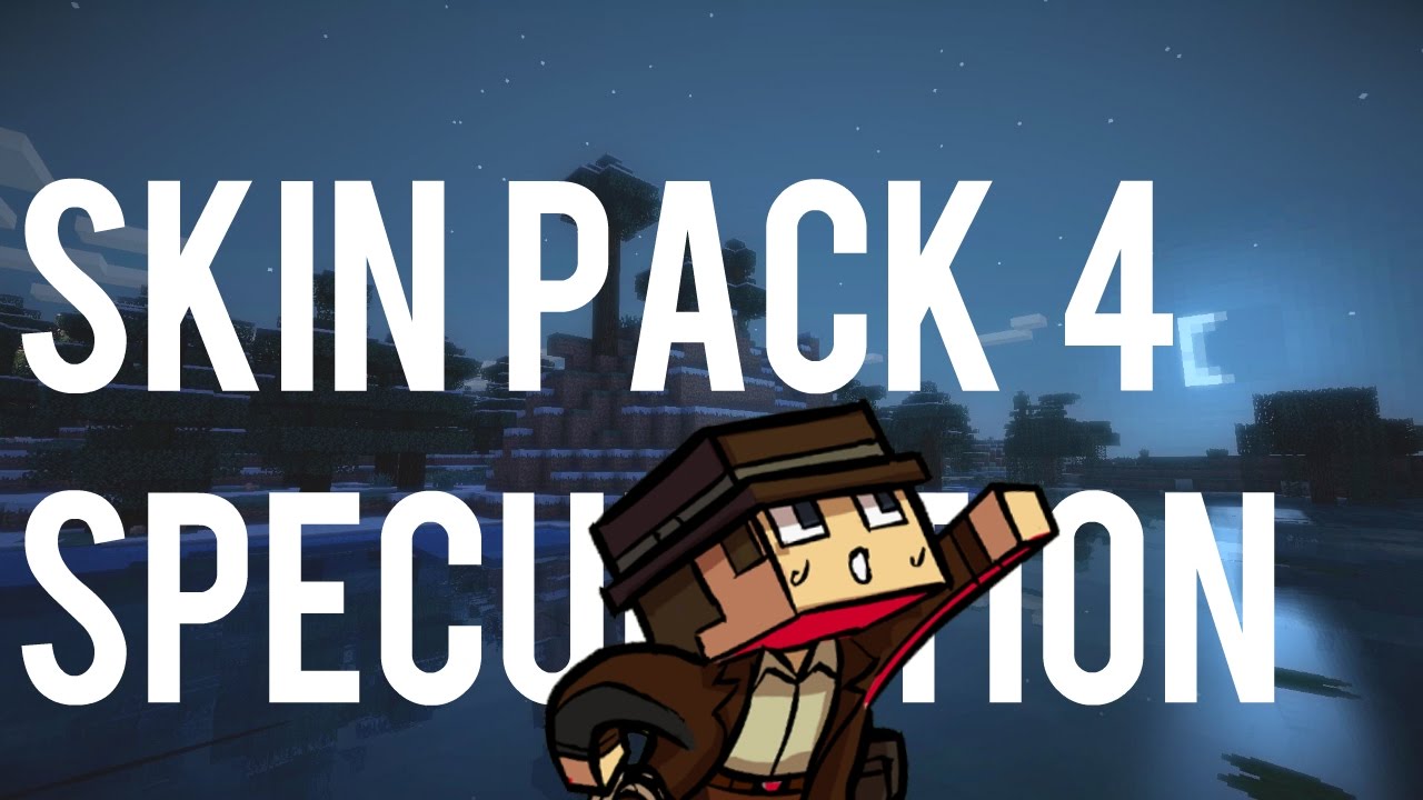 Minecraft: Skin Pack 4 Speculation! (PS4)