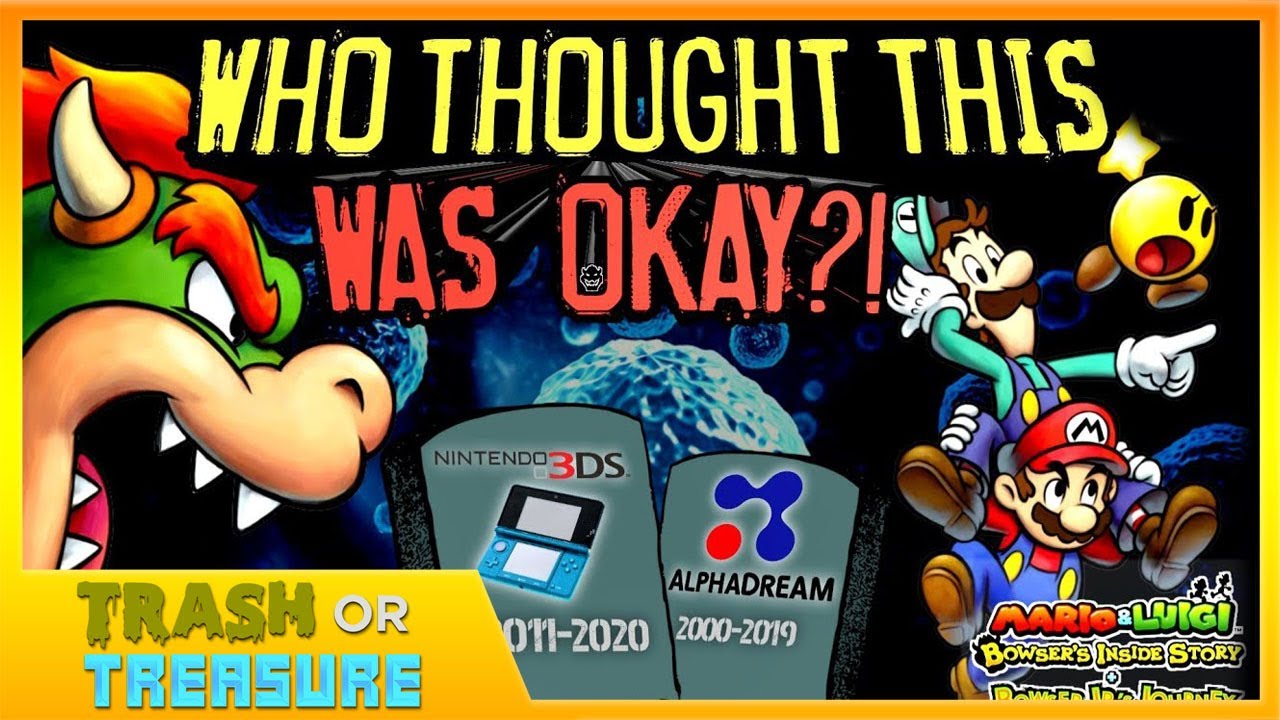 How ONE Game DESTROYED The Nintendo 3DS- Mario & Luigi: Bowser's Inside Story/Bowser Jr's Journey