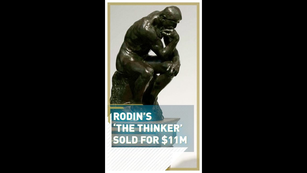 Rodin's 'the thinker' sold for $11M