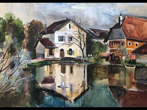 Otto Geigenberger (1881-1946)-German painter, belonged to the Munich Secession, the Berlin Secession