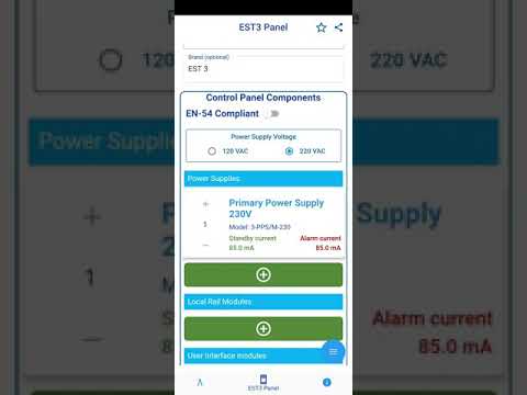 Fire Alarm Battery Calculator App