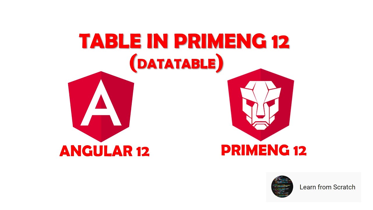 Table | Datatable in Primeng 12