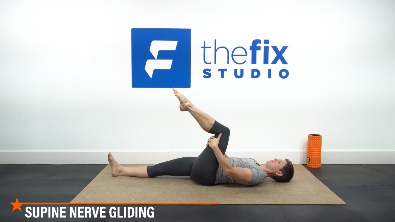 Supine Nerve Gliding - Hamstring Flossing