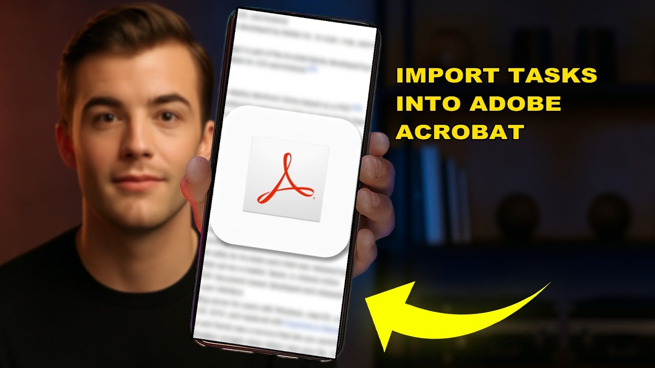 How To Import Tasks Into Adobe Acrobat 2025 (NO APP NEEDED) (2026)