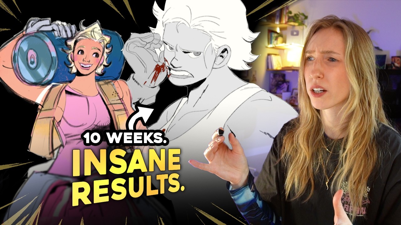 My Students’ Art Before and After 10 Weeks of Mentorship