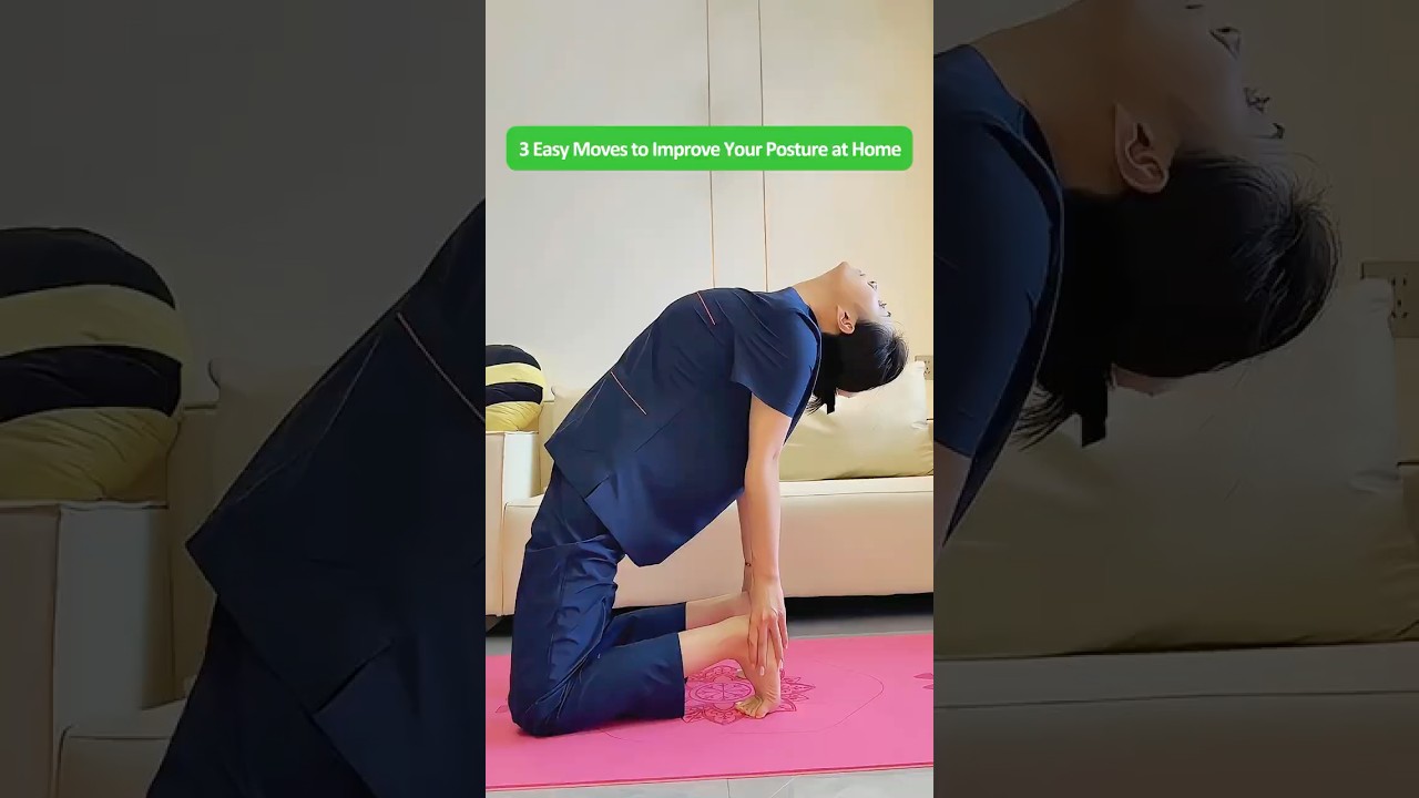 3 Simple Home Exercises to Fix Rounded Shoulders, Hunchback, and Forward Head