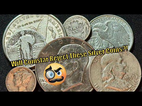 Will Coinstar Reject These Rare Silver Coins?!