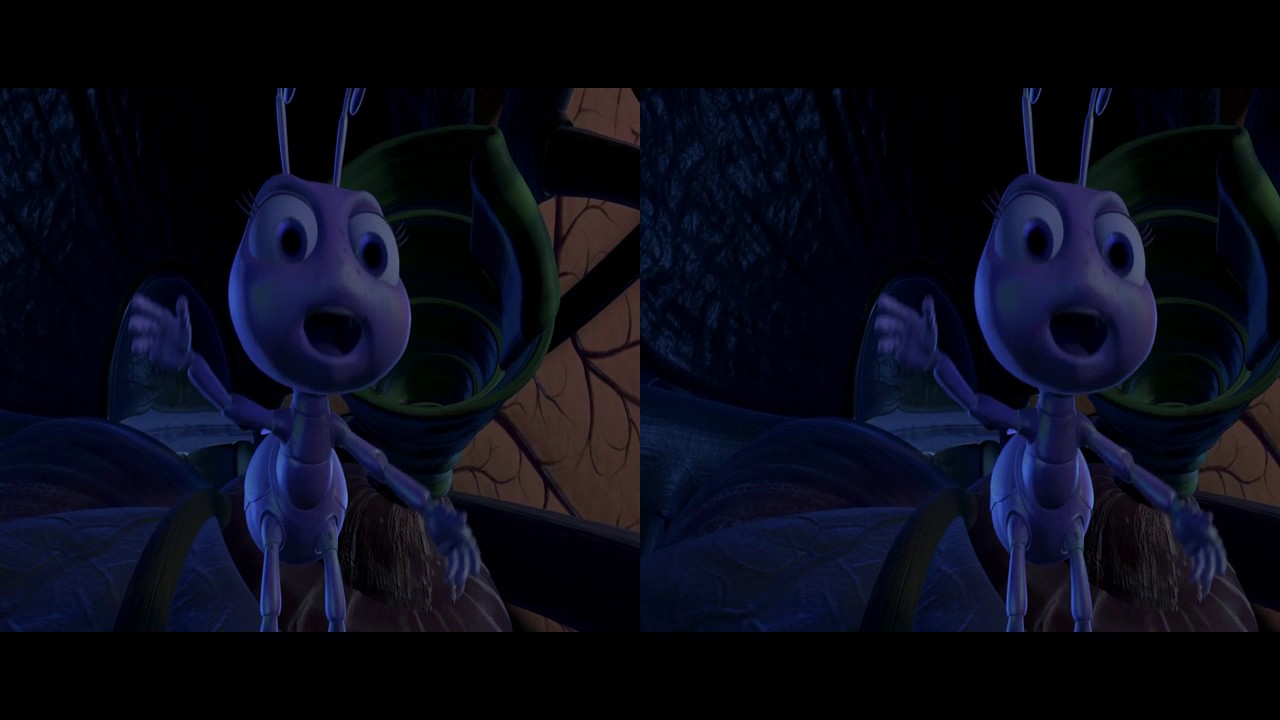 [ 3D SBS] A Bugs Life - Bugs Built a Bird