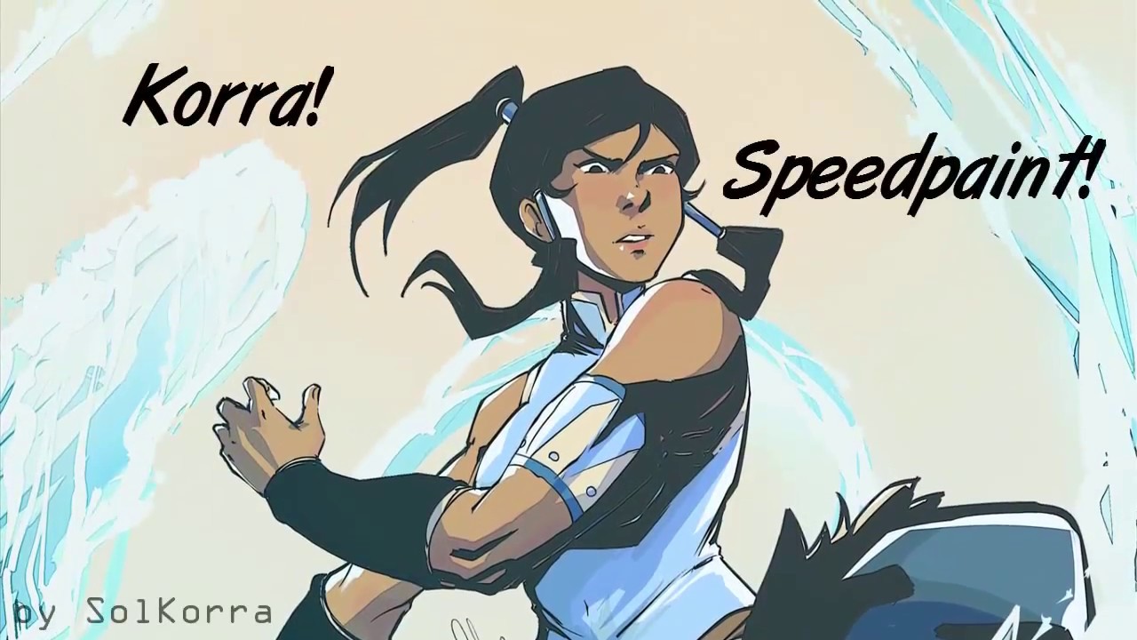 Korra TimeLapse - Speed Paint