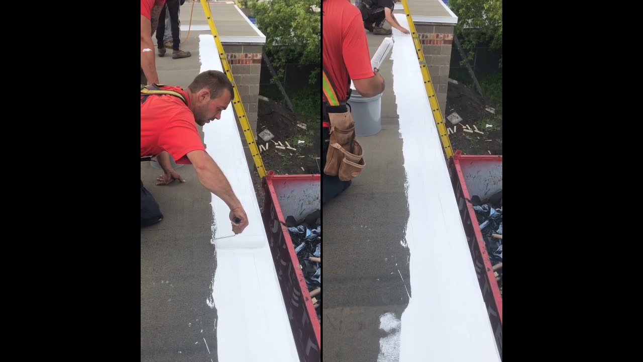 Application Thermo-Shield® Roof Coat