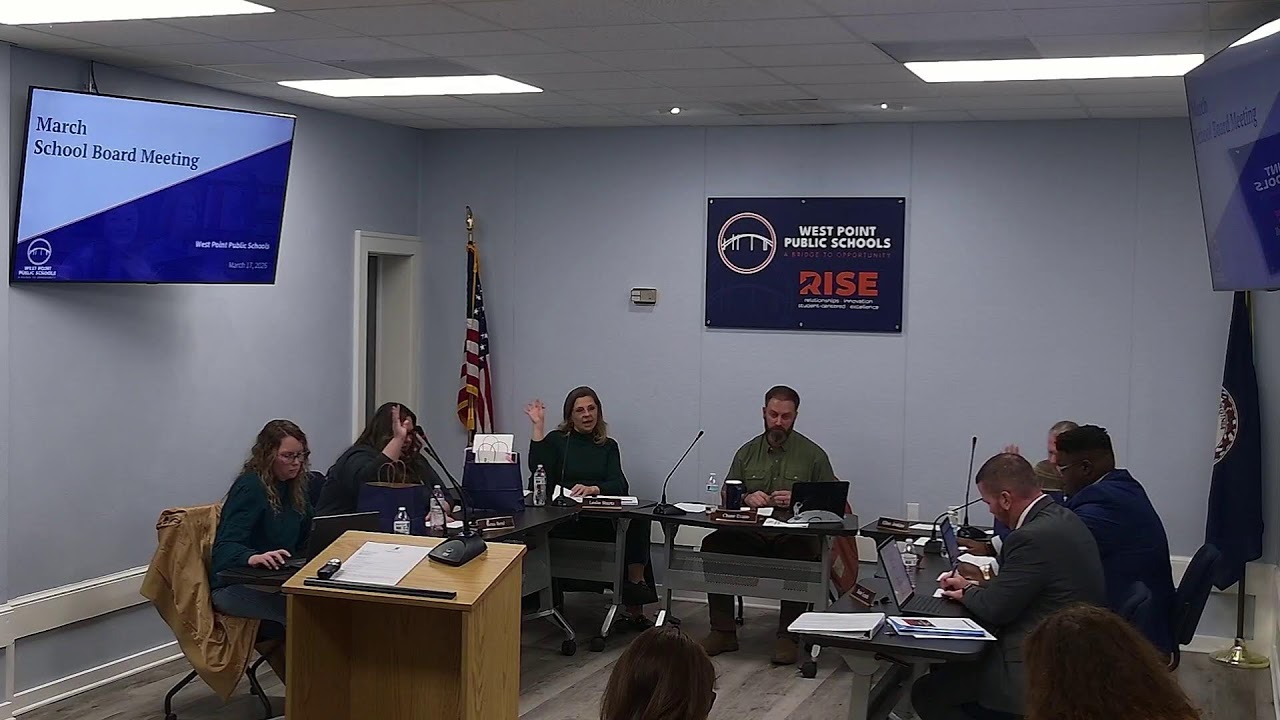 School Board Meeting 3/17/26