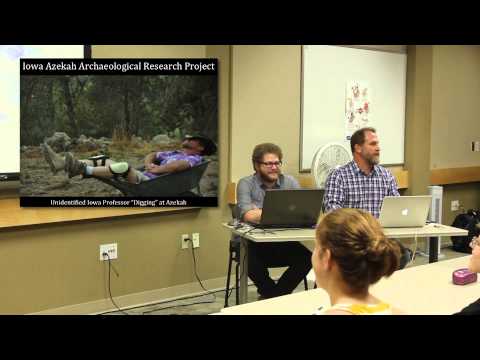 Robert Cargill Lectures on Tel Azekah, Digital Archaeological Modeling ...