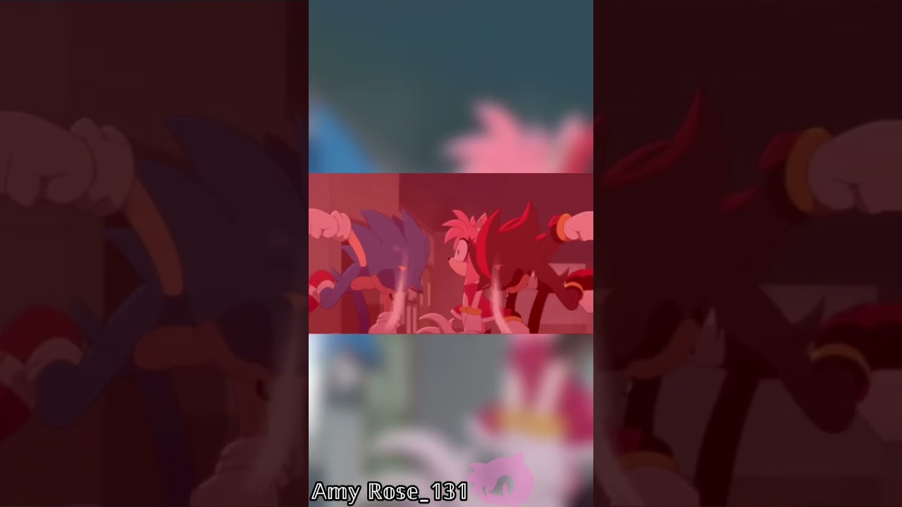 sonic and shadow jealous edit #sonamy #shadamy
