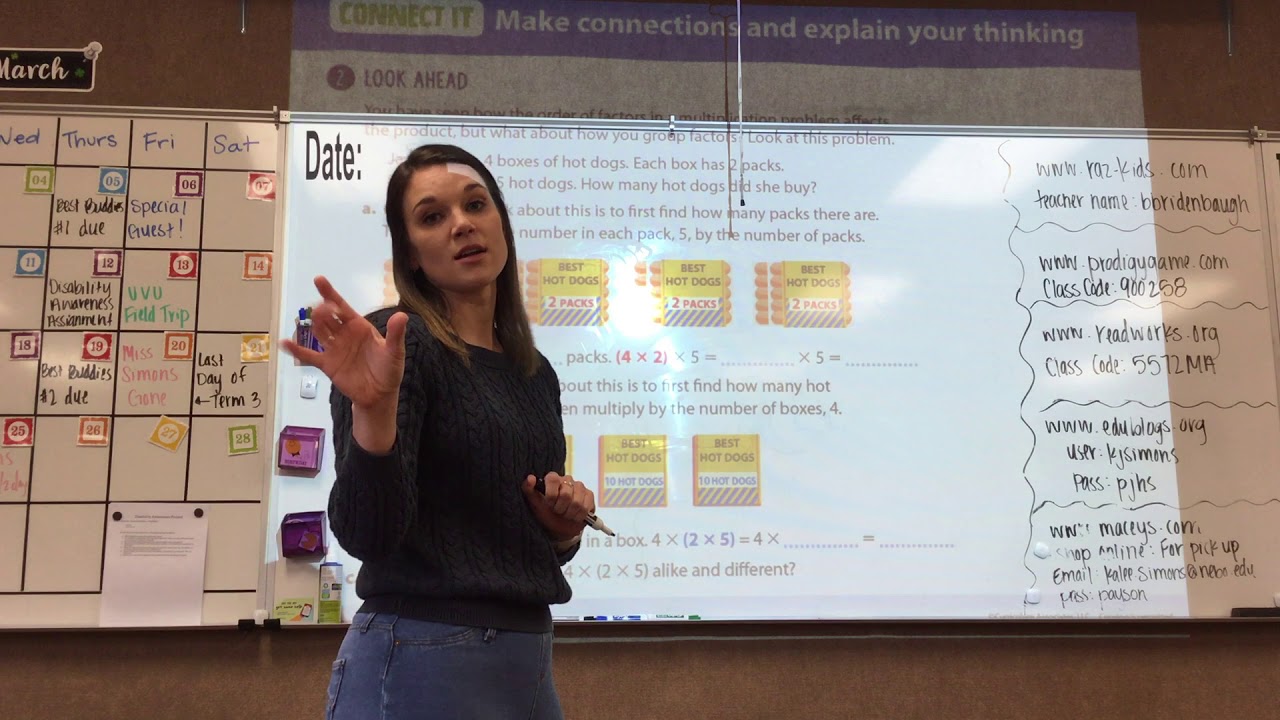 Using Order to Multiply Session 1