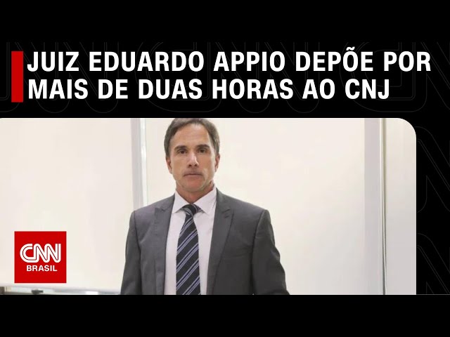 Após ser afastado, juiz Eduardo Appio depõe por mais de duas horas ao ...
