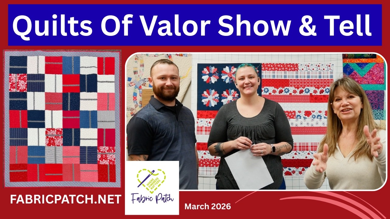 Quilts of Valor - Showing all the blocks that have been donated - pt1