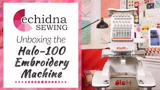 Halo-100 Embroidery Machine | Echidna Sewing