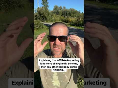 Is Affiliate Marketing, MLM, Network Marketing a scam or a Pyramid Scheme?