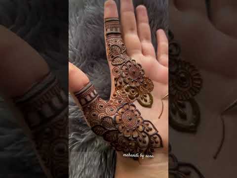 Henna tutorial|mehandi by sana #hennaart #hennadesign #mehndi #mehandi #hennatutorial #henna #artist