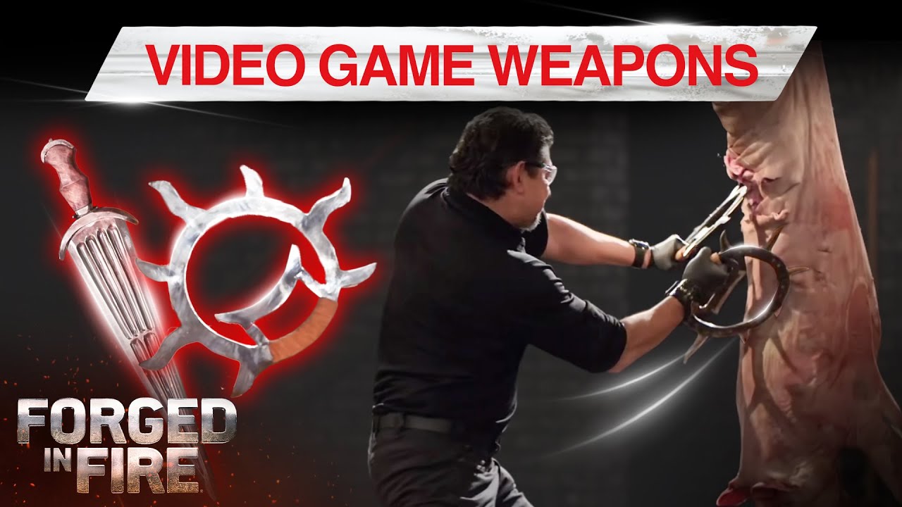 LEGENDARY VIDEO GAME WEAPONS | Forged in Fire