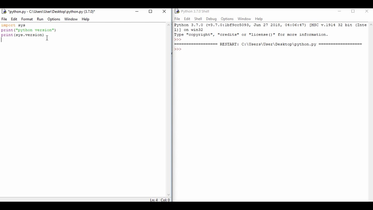 Python program to find the python version that you are using [basic-1]