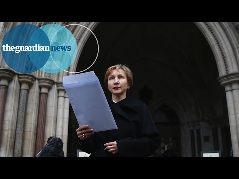 Marina Litvinenko calls for sanctions against Vladimir Putin and Russia