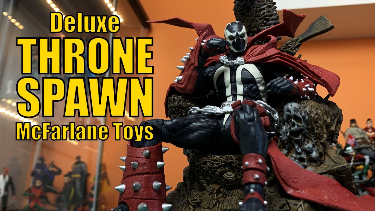 Deluxe Throne Spawn | McFarlane Toys Spawn Wave 3 | Image Comics | Todd McFarlane | Unboxing Review