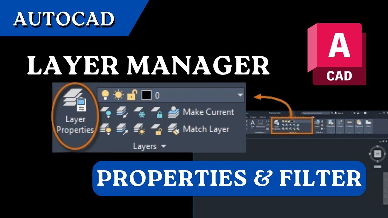 AutoCAD How to Filter Layer Manager Full Tutorial