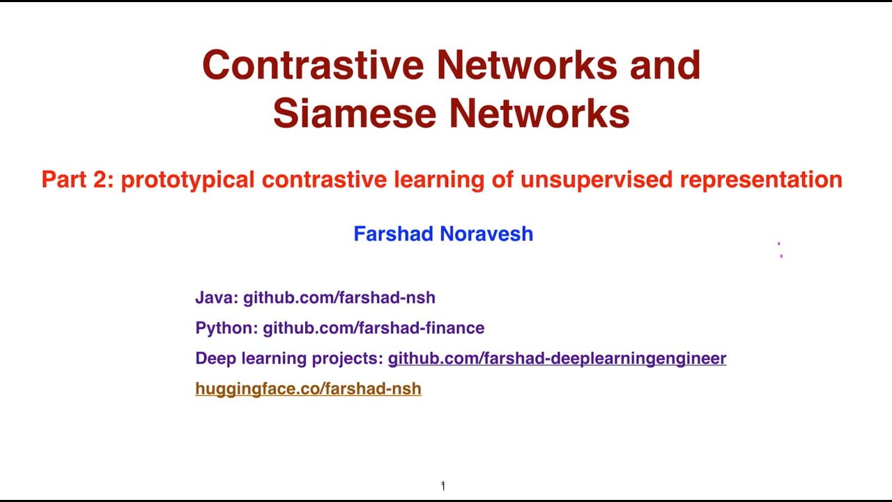 Part 2: prototypical contrastive learning of unsupervised representation
