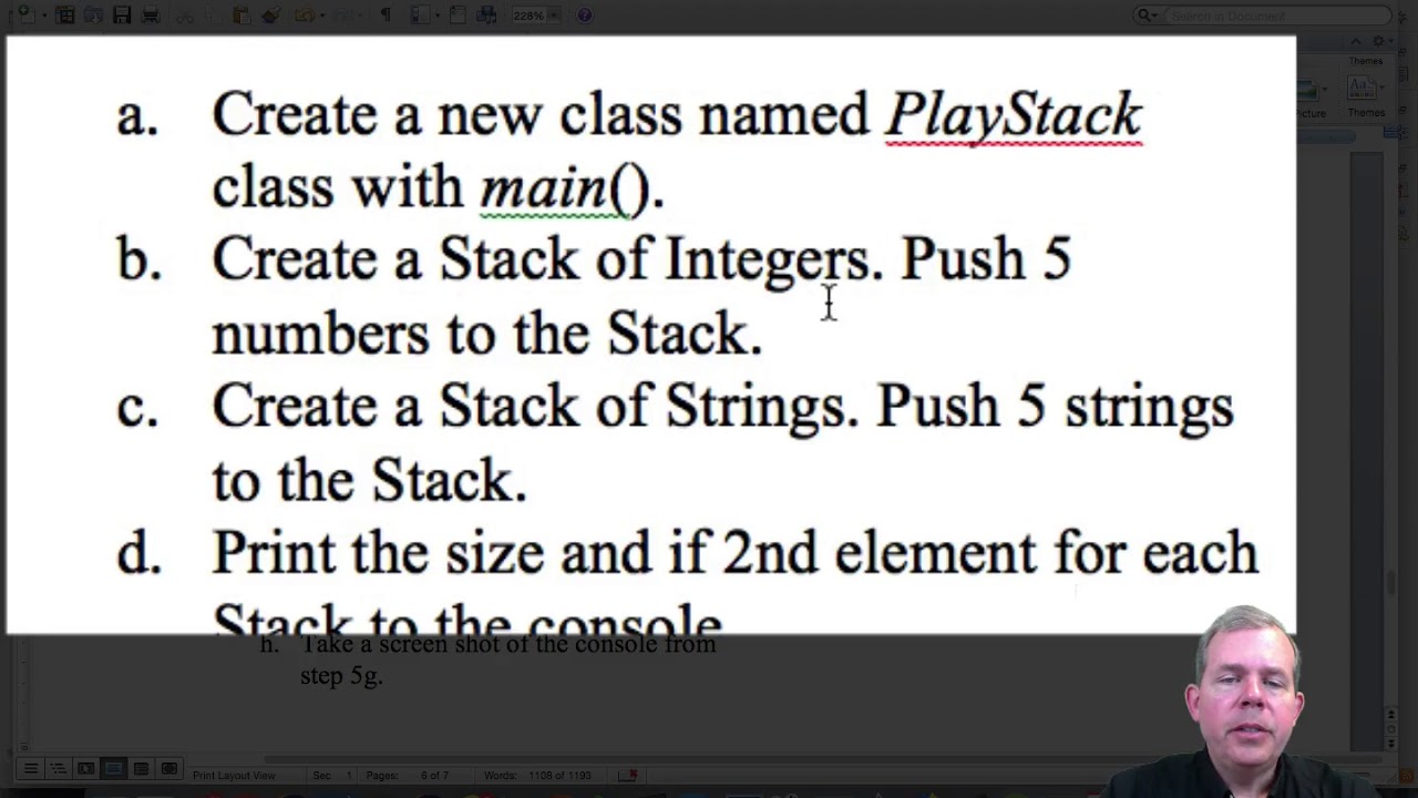Java collections 05 stacks