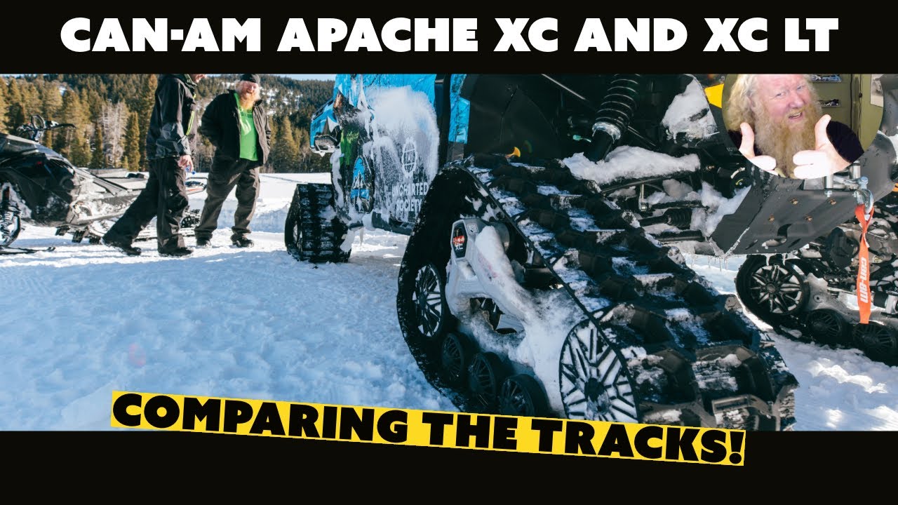 Can-Am Apache XC and XC LT Tracks, Compared